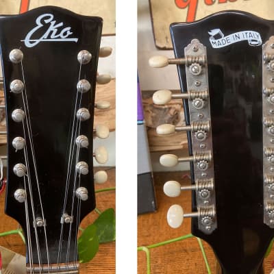 Eko 612/1 Cobra 12 string 70s - Sunburst | Reverb