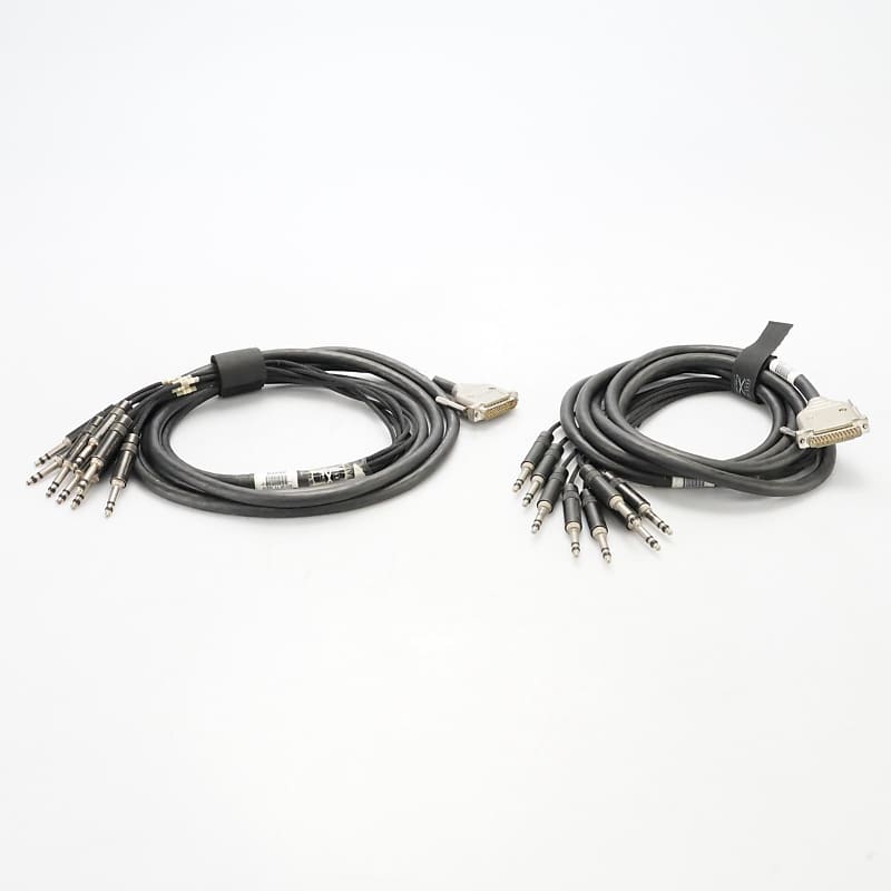 2 Mogami 2932 DB25 to TRS Longframe 8-Channel Snake Cables | Reverb