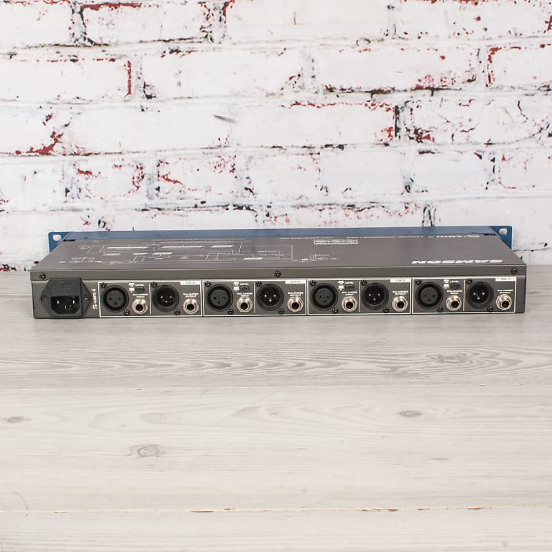 Samson S COM 4 Channel Comp/Limiter Rack x0745 (USED) | Reverb
