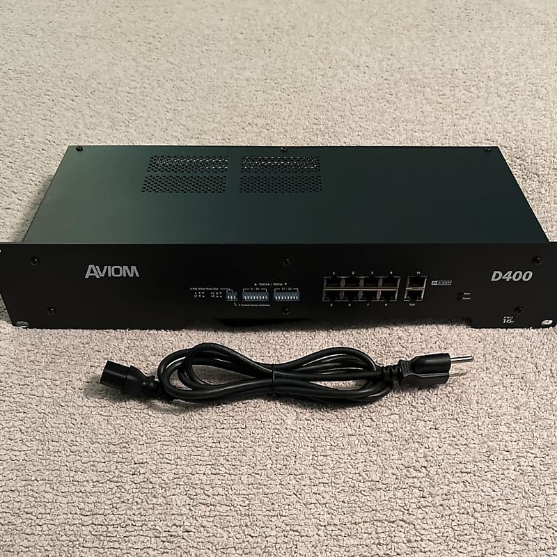 Aviom D400 A-Net Distributor | Reverb