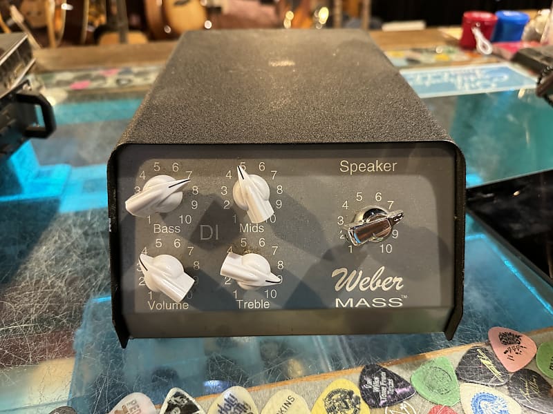 Weber Mass DI - Black/Grey | Reverb