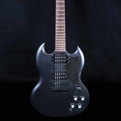 Epiphone SG Goth G-400 2009 - Matte Black | Reverb Australia