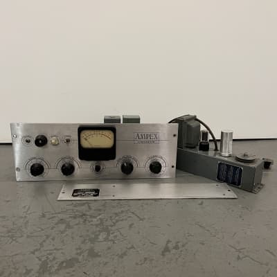 Vintage Ampex 350 Reel 2 Reel Tape Machine Set Mic Preamps | Reverb