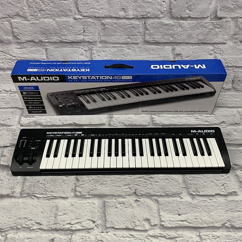 M-Audio 49-Key Midi USB Keyboard Controller | Reverb