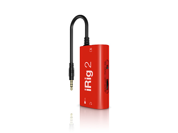 IK Multimedia iRig 2 - Red (Refurbished) | Reverb