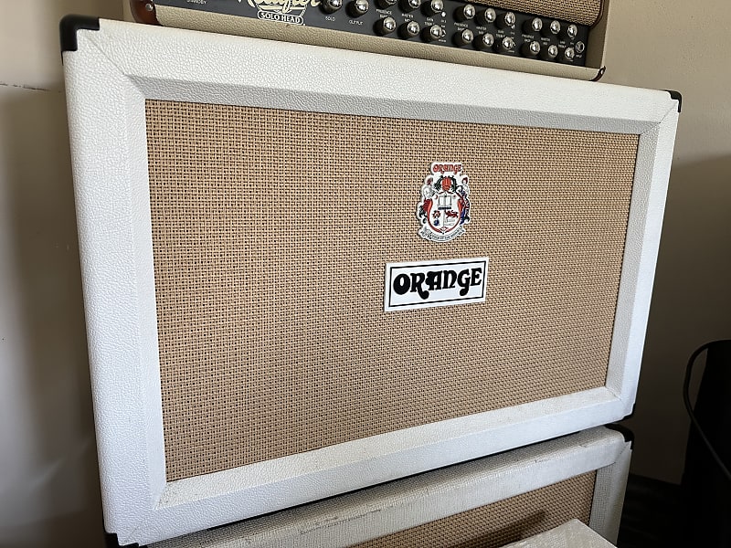 Orange Limited Edition PPC212 2x12 cabinet 2012 - White | Reverb