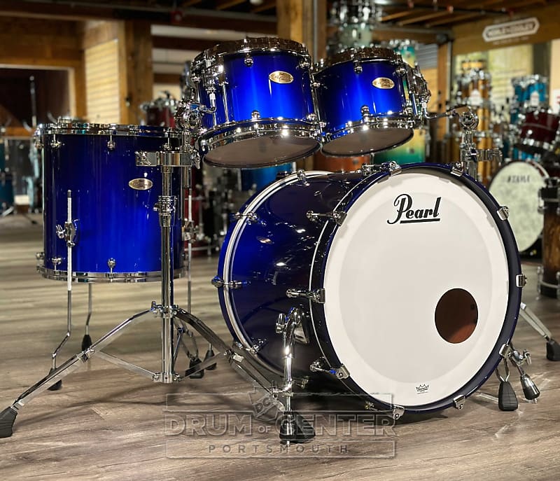 Pearl Reference One 4pc Drum Set Kobalt Blue Fade Metallic | Reverb