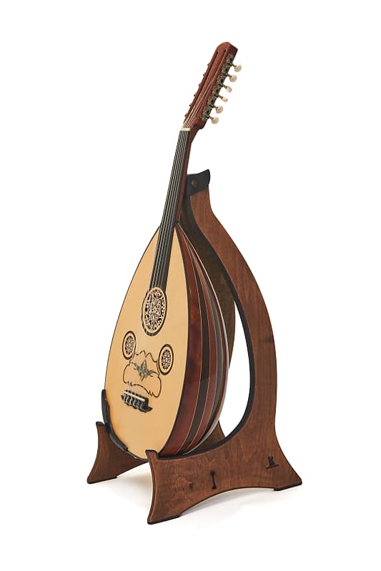 Luxury Electro Acoustic Mahogany & Wenge Turkish Oud | Reverb