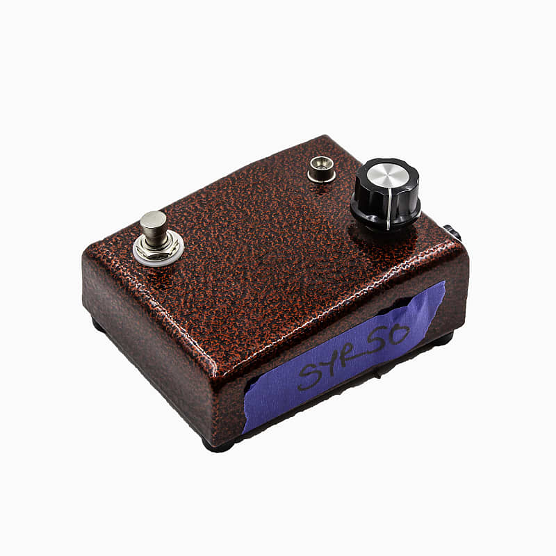 Unknown Red Fuzz Box Octave Effect Owned by Sonic Youth | Reverb