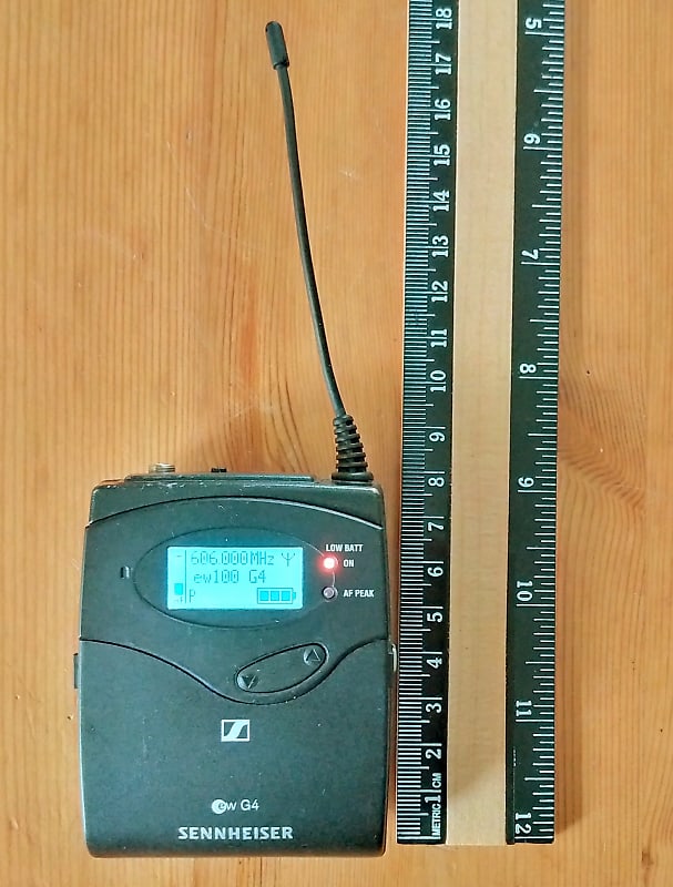 Sennheiser SK100 G4 Bodypack Transmitter - GB 606-648 MHz | Reverb