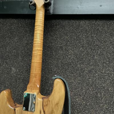 Marvin jester strat style korina , highly flamed and figured | Reverb