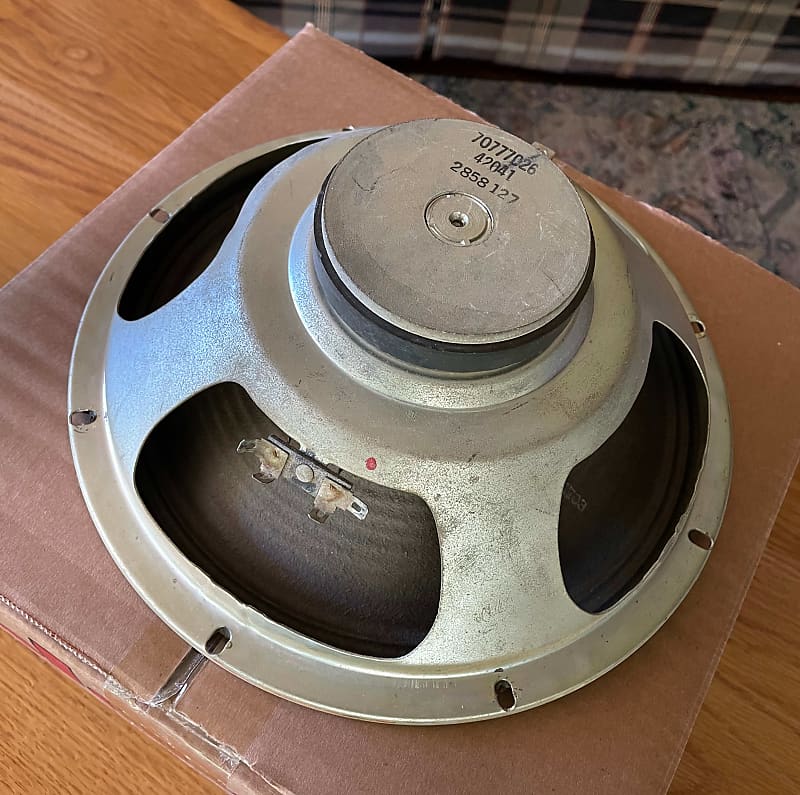 10" Rola guitar speaker, date code 1981, 8-ohm, 25-watt | Reverb