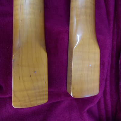 Hand made Pre CBS 64 Stratocaster neck clay dots | Reverb France