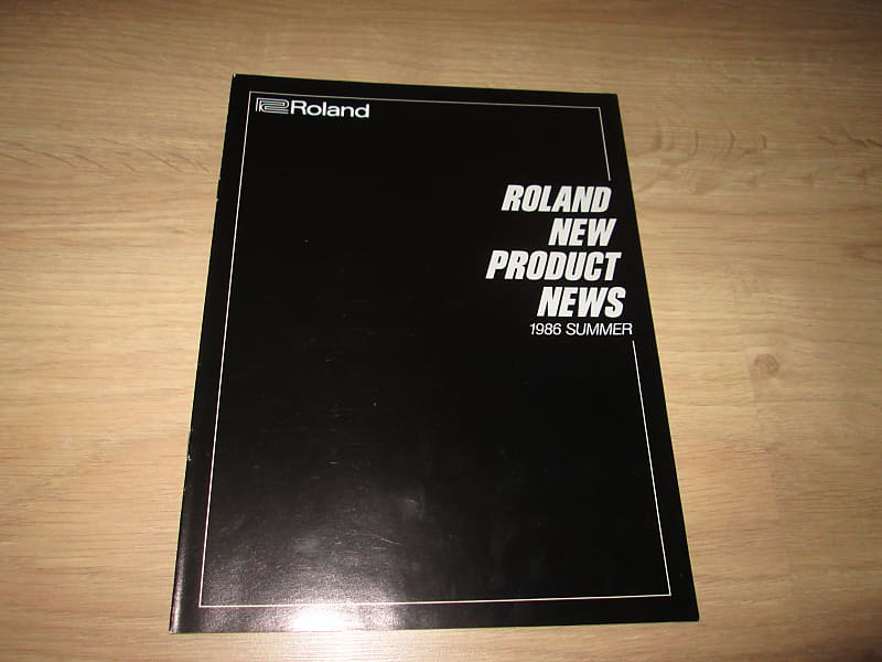 Roland New Product News Catalog – 1986 Summer - Original | Reverb