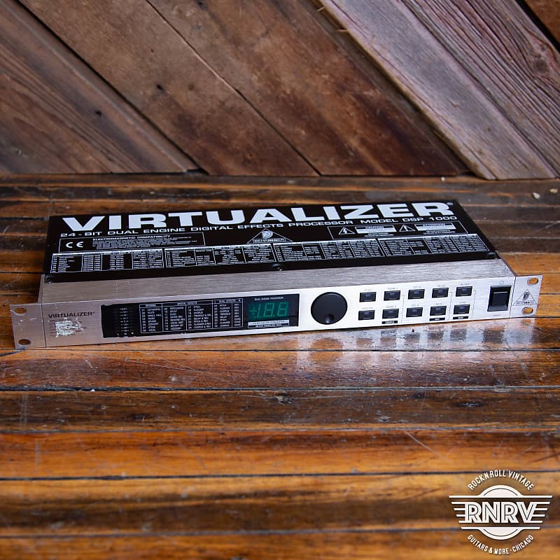 Behringer Virtualizer DSP 1000 - Silver | Reverb