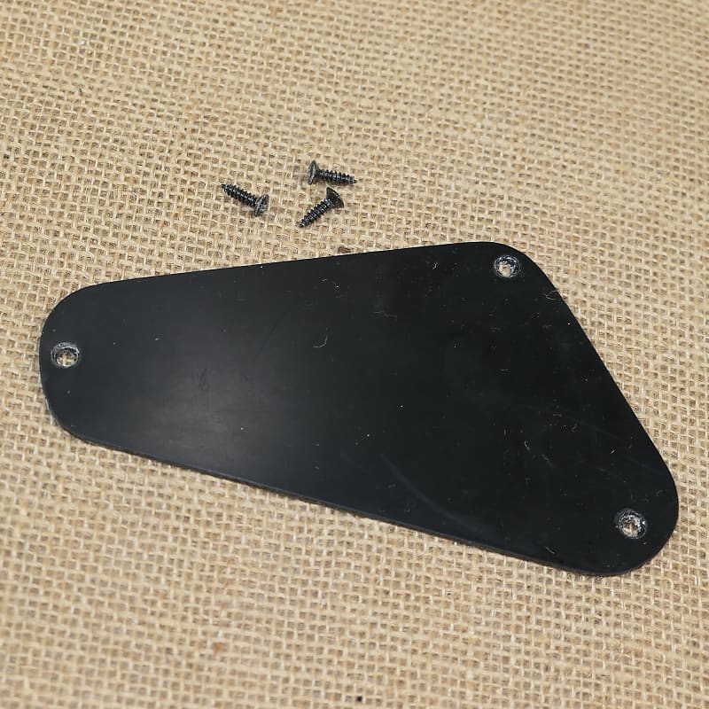 Control Plate Cosmo Black, Genuine 2014 Schecter Research | Reverb