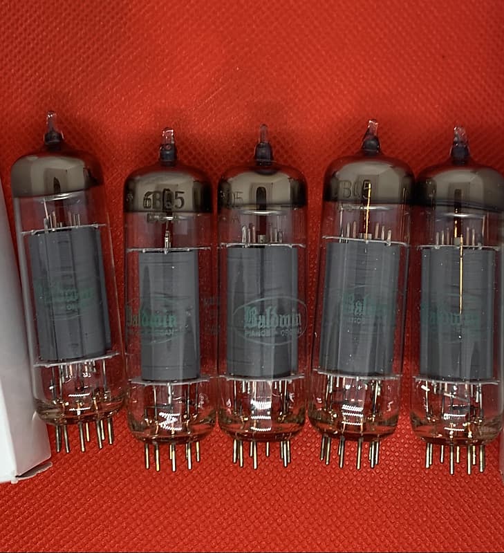 (5) Sylvania/Baldwin labeled EL84/6BQ5 vintage 1970s NOS | Reverb