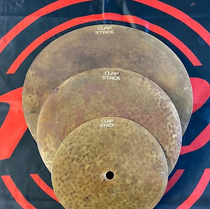 Omete Cymbals - Clap Stack - 3 Pack (7",9",11") | Reverb