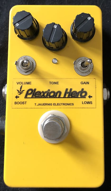 TC Jauernig Plexian Herb Distortion Yellow | Reverb