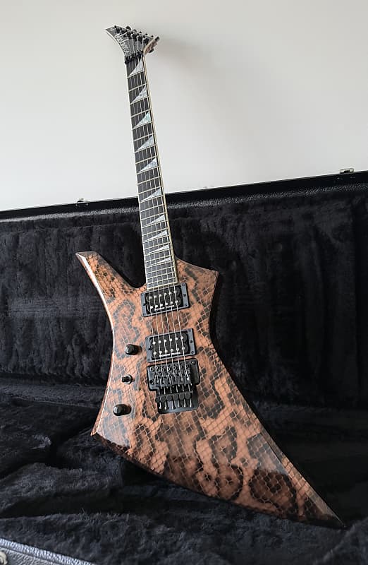Jackson Kelly KE2 Custom Shop 2020 - Copper Snakeskin LEFT | Reverb