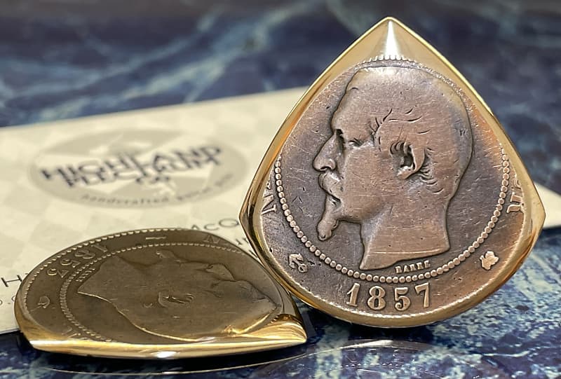 The Highland Plectrum Co. One 1857 French Napoleon 3rd 10 | Reverb