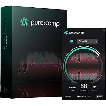 Sonible pure:comp Intelligent AI-Driven Compression Plug-In | Reverb