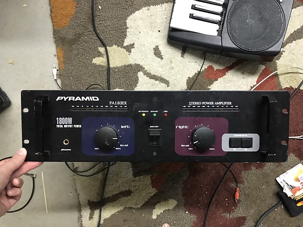 Pyramid 1800X Power Amp | Reverb
