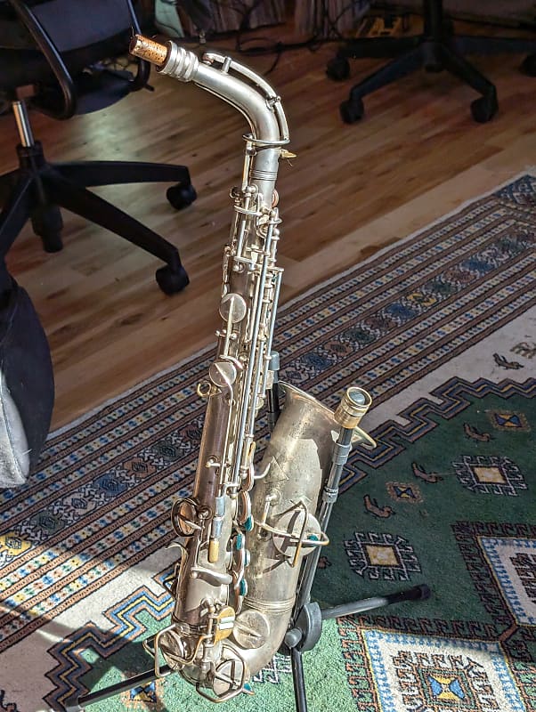 Conn New Wonder 1925-26 - Silver and Gold wash | Reverb Canada