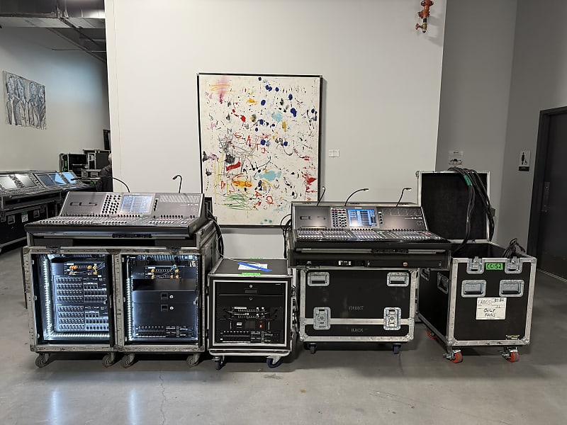 TWO YAMAHA CL5 CONSOLE FOH AND MON, COMPLETE SYSTEM | Reverb