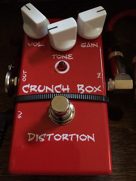 Mi Crunch box distortion 2014 Red v3 | Reverb