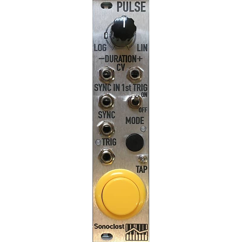 Sonoclast Pulse Eurorack Module - YELLOW - Trigger and CV | Reverb