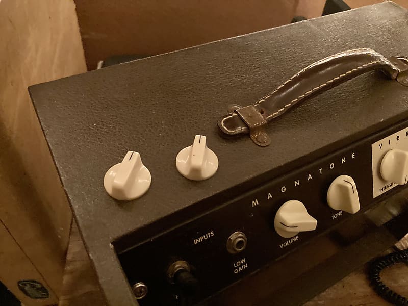 Original Vintage Magnatone Daka-Ware knobs | Reverb