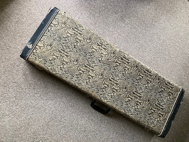 Fender Guitar Case 1980s - Rare Snake Skin | Reverb Canada