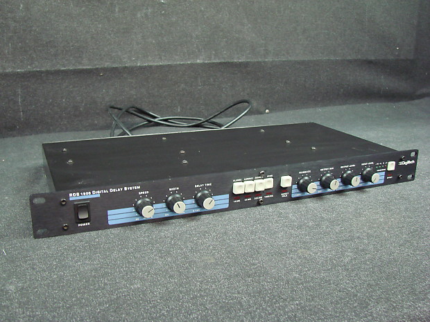 DigiTech RDS 1900 Digital Delay System Rack Unit 1U Made In | Reverb