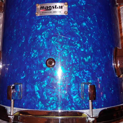 Magstar Custom Early 2000s - Blue peacock Pearl | Reverb