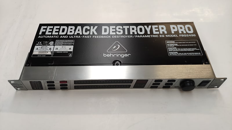 Behringer FBQ2496 Feedback Destroyer Pro 2010s - Standard | Reverb UK