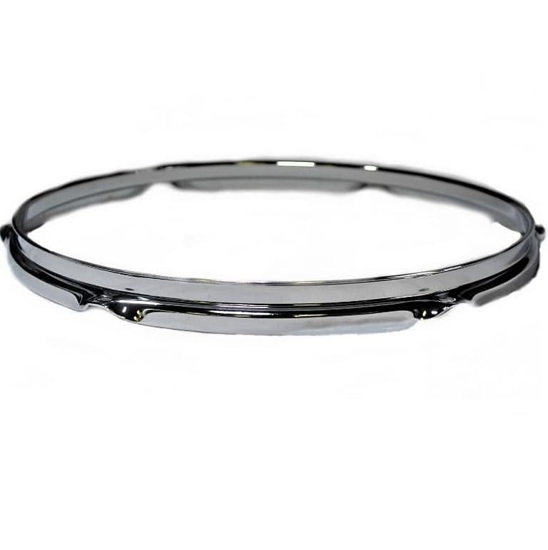 14"6 lug triple flange chrome drum hoop . All sizes, colors & | Reverb