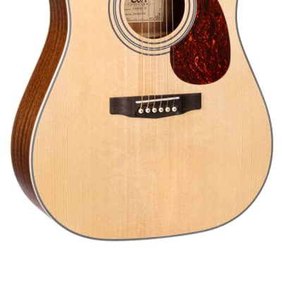 Cort EARTH70-OP Drednought Solid Spruce Top Open Pore B-Stock | Reverb