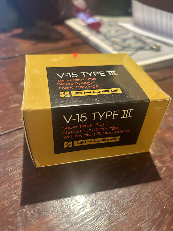 Shure V-15 Type III Super Track Plus Phono cartridge Mint in | Reverb