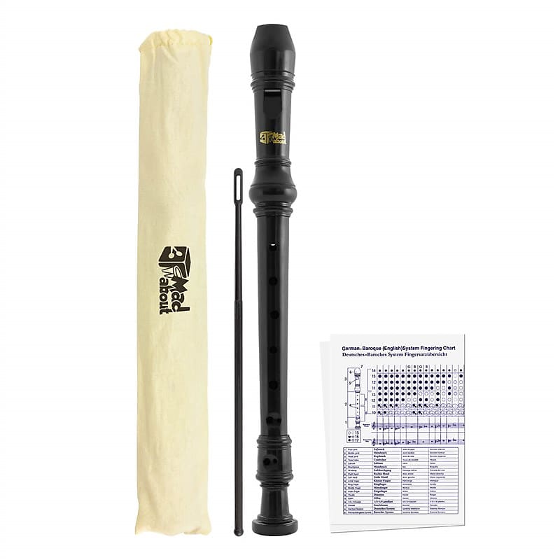 Mad About MA-REC Descant School Recorder, Black | Reverb UK
