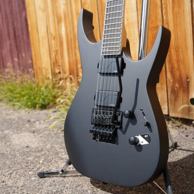 Dean Exile Select Floyd Fluence Black Satin 6-String Electric | Reverb