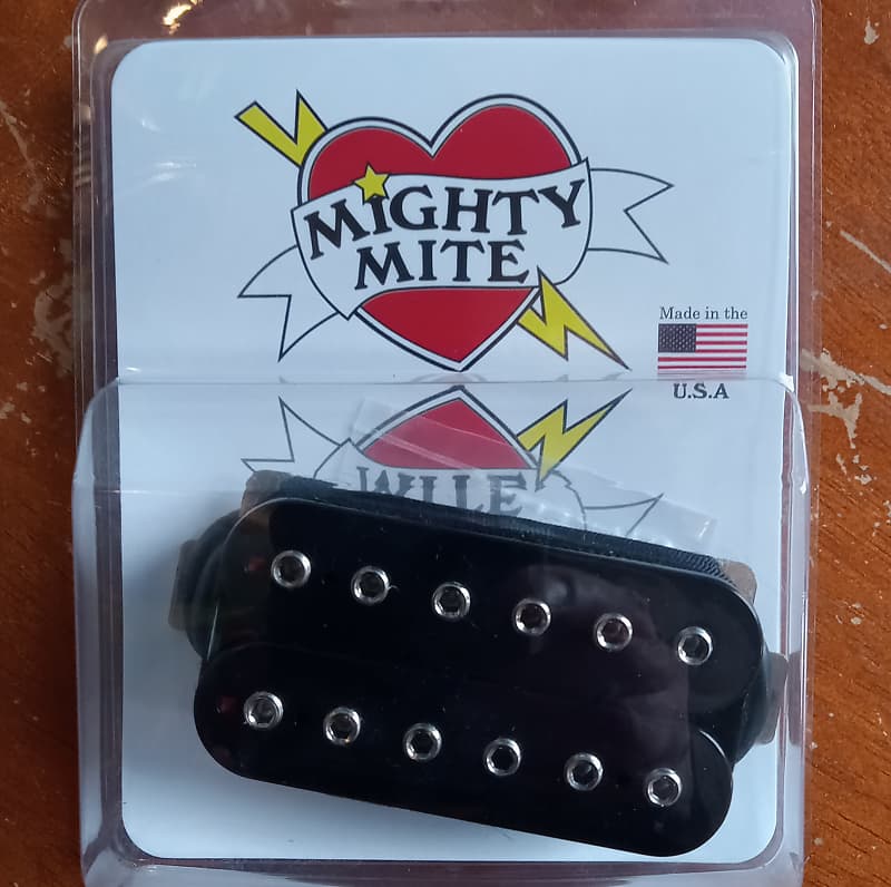 Mighty Mite USA Made Electric Guitar Pickup 1400 Humbucker | Reverb