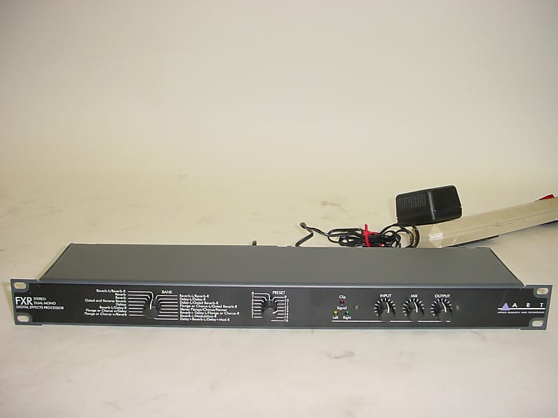 Art FXR Stereo Dual Mono Digital Multi Effects Processor | Reverb