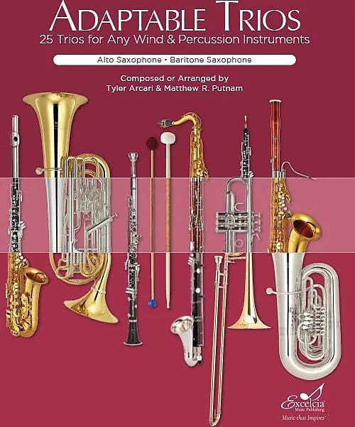 Adaptable Trios - 25 Trios for Any Wind and Percussion | Reverb