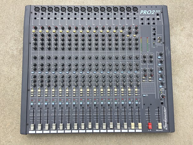 Studiomaster PRO2 203 | Reverb