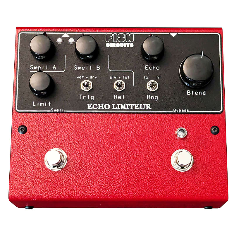 Fish Circuits Echo Limiteur Hybrid Analog Digital Delay | Reverb