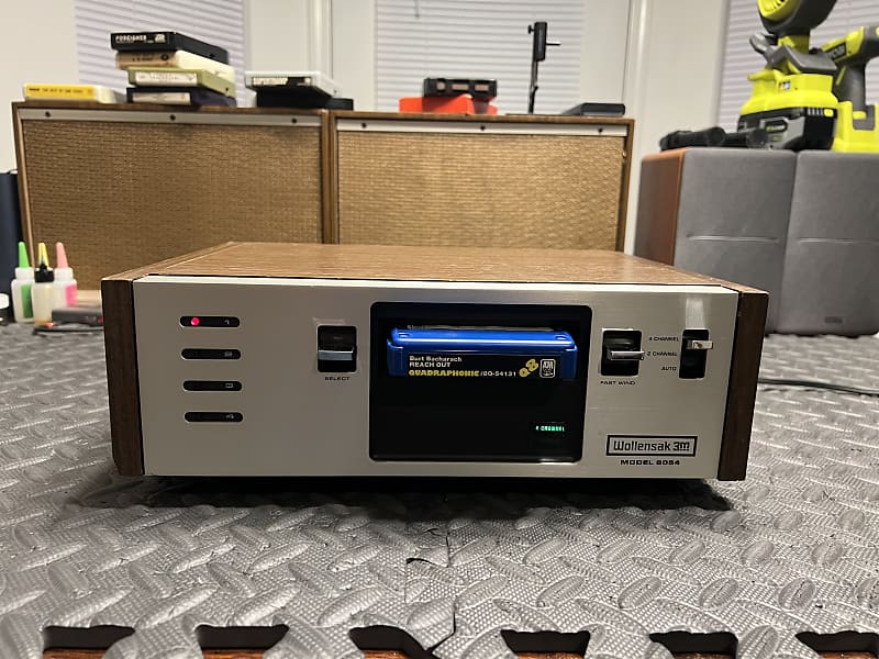 Wollensak 8054 8 Track Deck with 4 track quadraphonic | Reverb