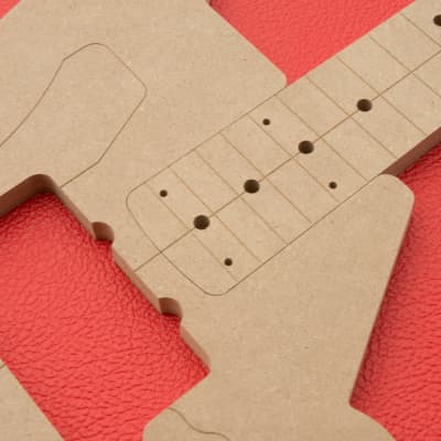 Jazzmaster Router Template Set wNeck and Pickguard CNC | Reverb