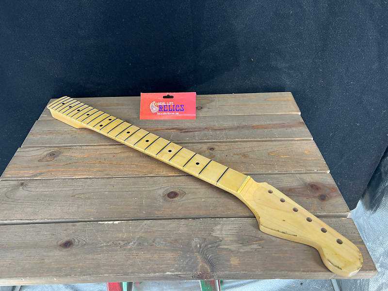 Real Life Relics Maple Strat® Style Neck RLR-SMM #6 | Reverb