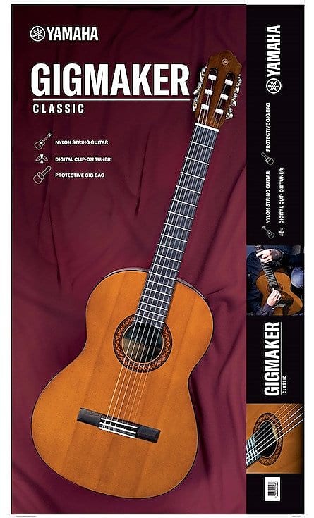 Yamaha Gigmaker Deluxe Acoustic Guitar Pack Natural | Reverb